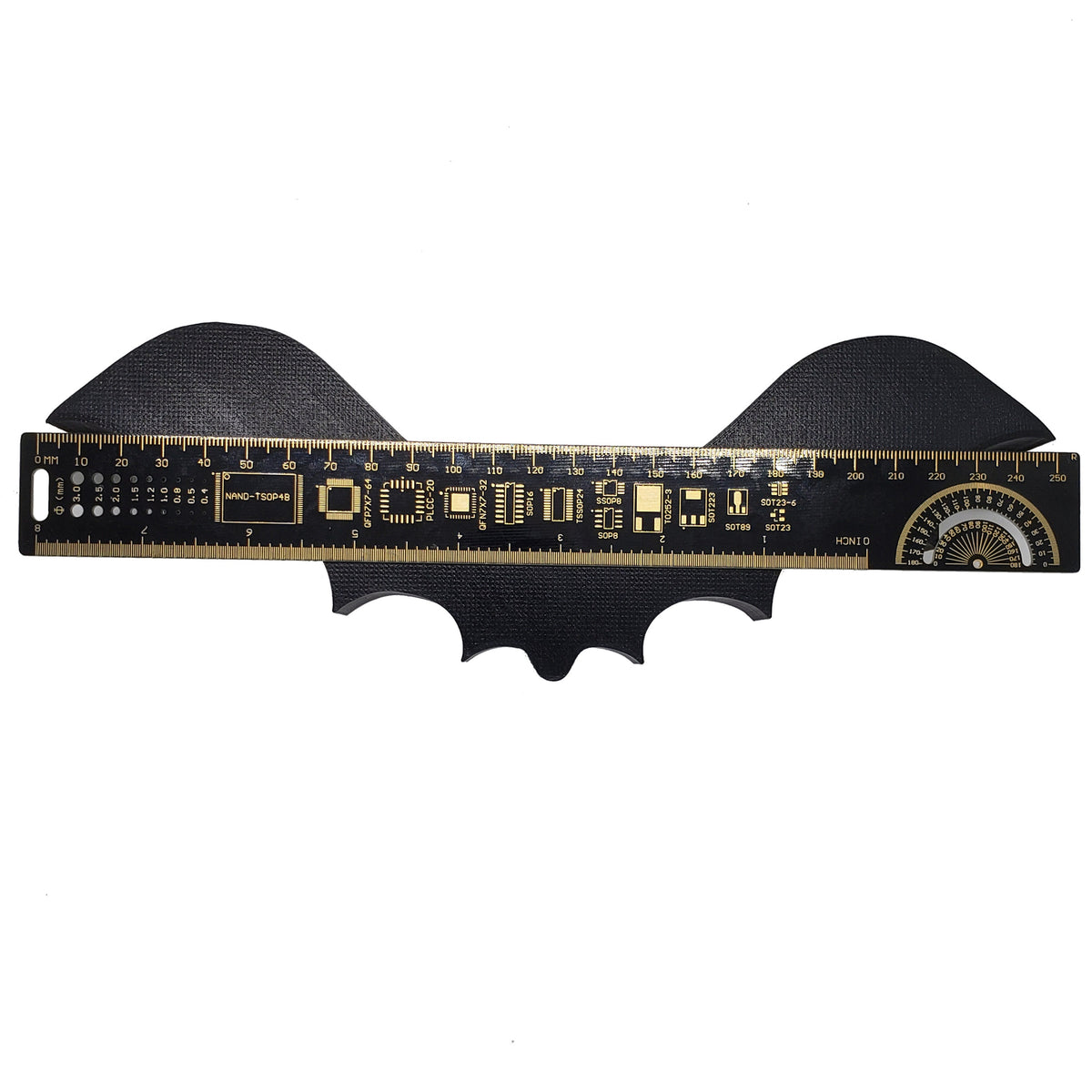 Bat Tree Topper • Gothic Holiday Home Decor • 3D Printed – Cursed By Design