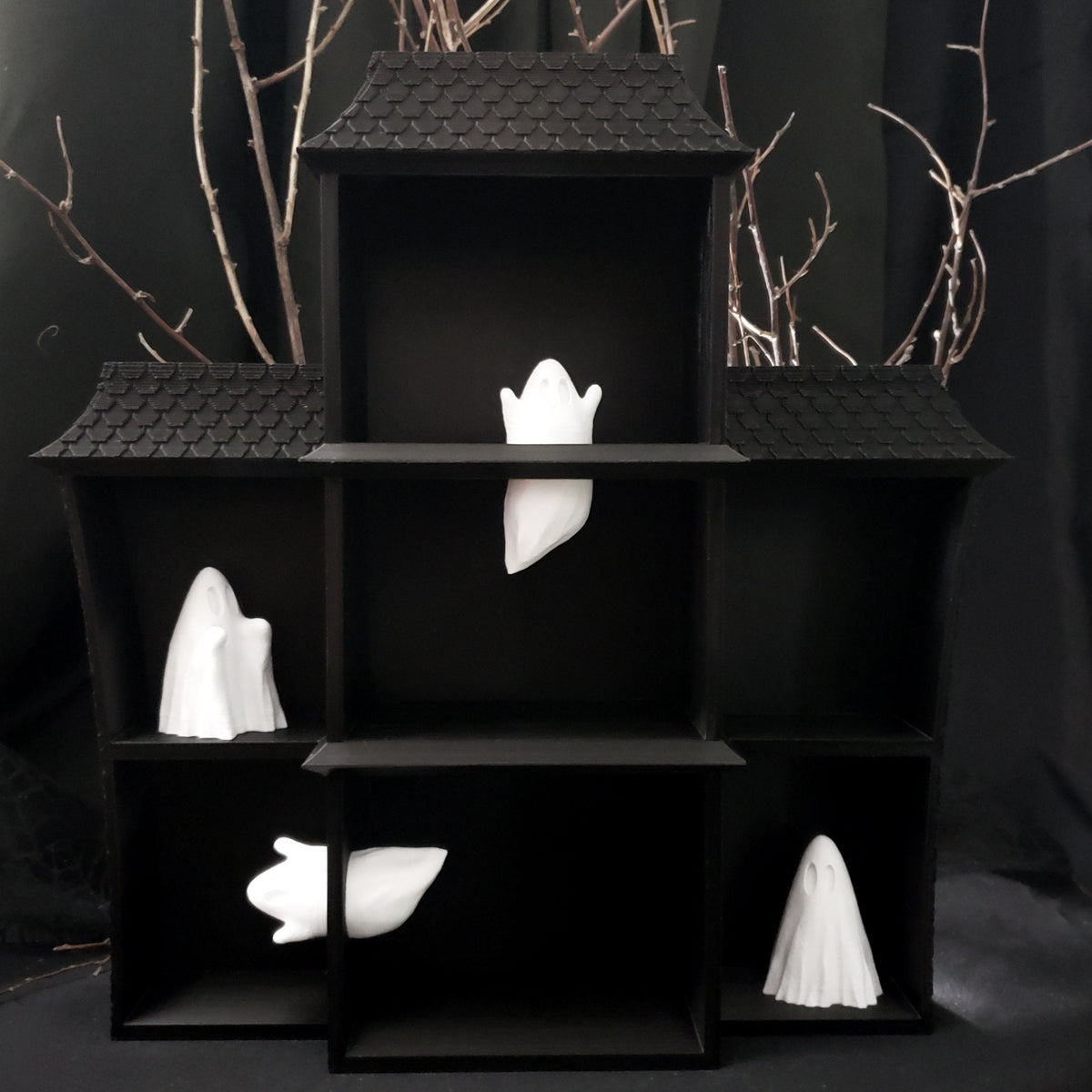 Haunted Scream House Shelf • Gothic Home Decor • 3D Print – Cursed By ...