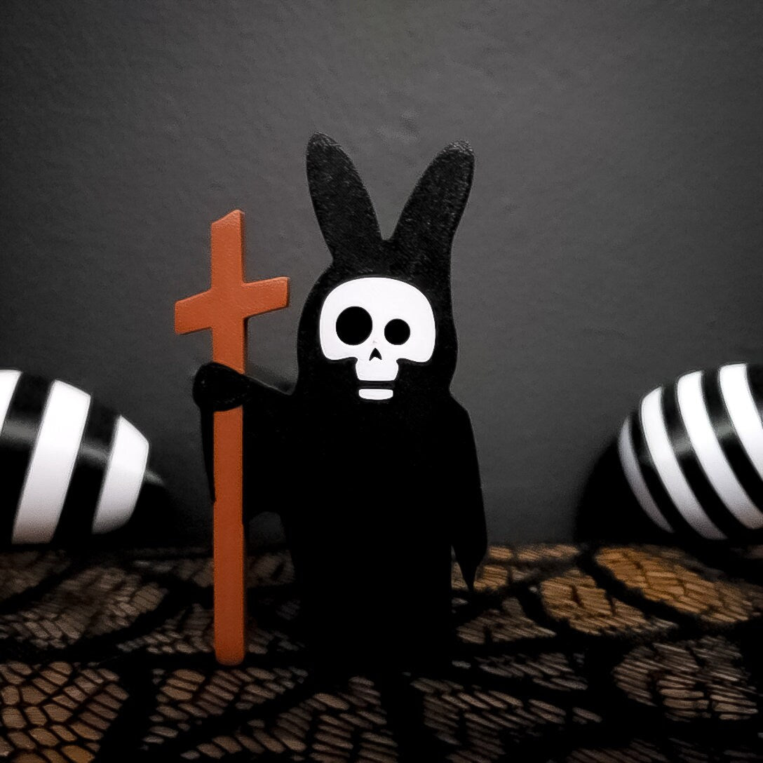 Easter Reaper with Cross or Scythe - The Cursed Creeps • Easterween De ...