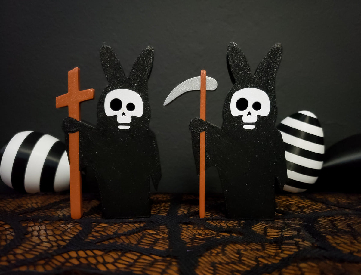 Easter Reaper with Cross or Scythe - The Cursed Creeps • Easterween De ...