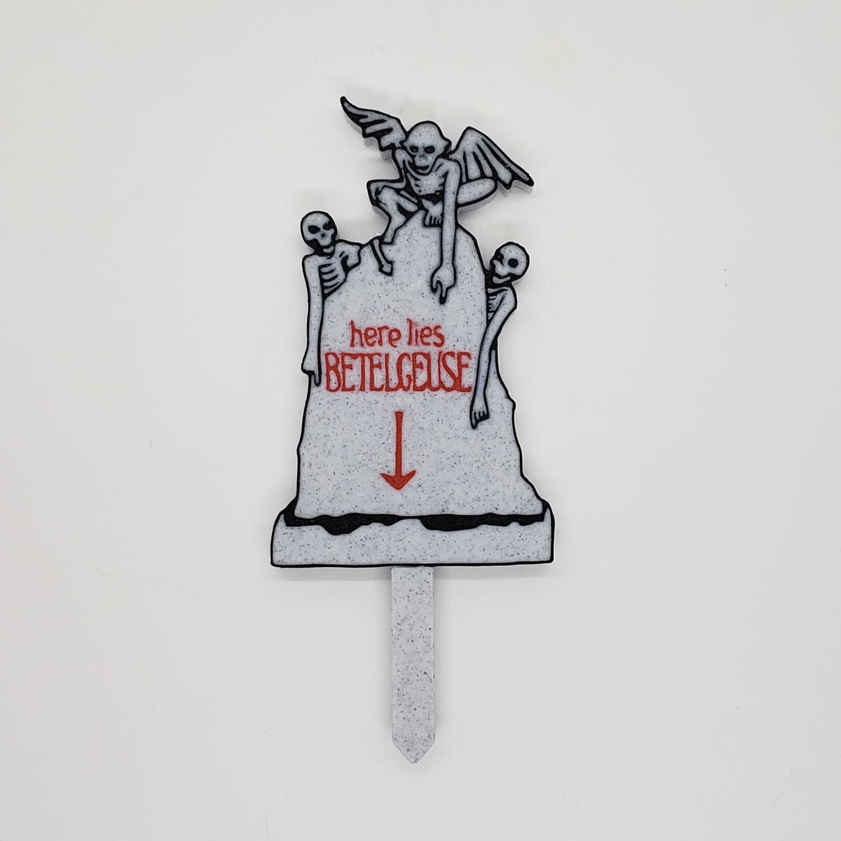 Betelgeuse Headstone Garden Marker • Gothic Home Garden Decor • 3D Pri ...